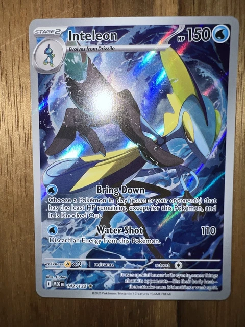 POKEMON TCG - Mega Evolution (MEG EN) Inteleon Illustration rare- 142/ ...