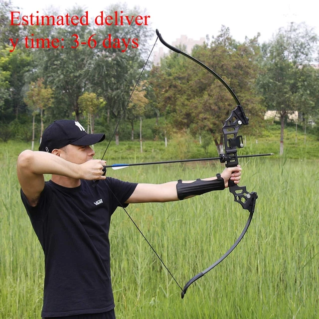 ARCHERY RECURVE BOW Takedown Longbow Training Practice Hunting Target £ ...