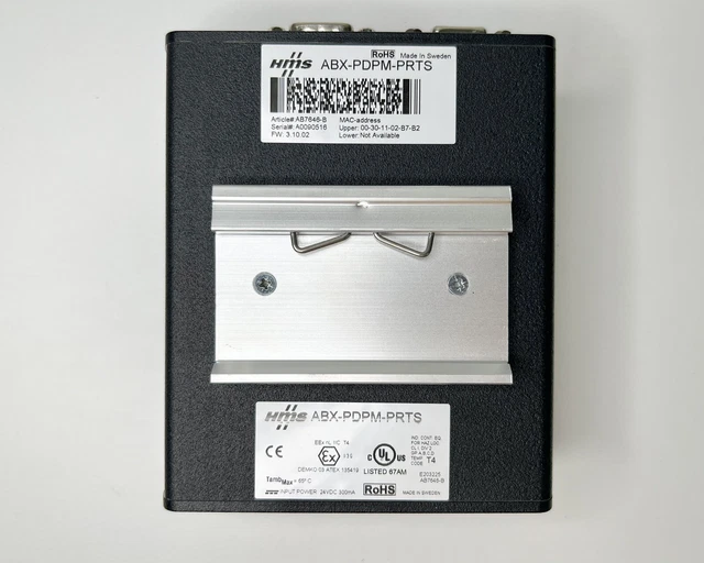 HMS ANYBUS X Gateway PROFIBUS Master PROFINET IO Device ABX-PDPM-PRTS ... HMS ANYBUS X Gateway PROFIBUS Master PROFINET IO Device ABX-PDPM-PRTS ...