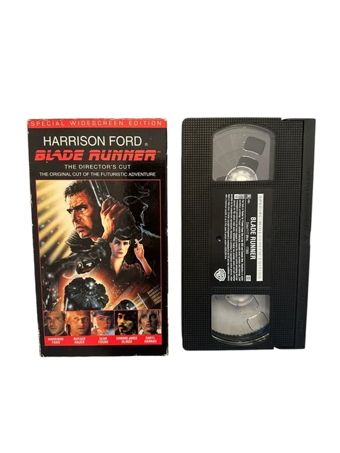 BLADE RUNNER VHS Directors Cut Widescreen 1997 Release Warner Bros £11. ...