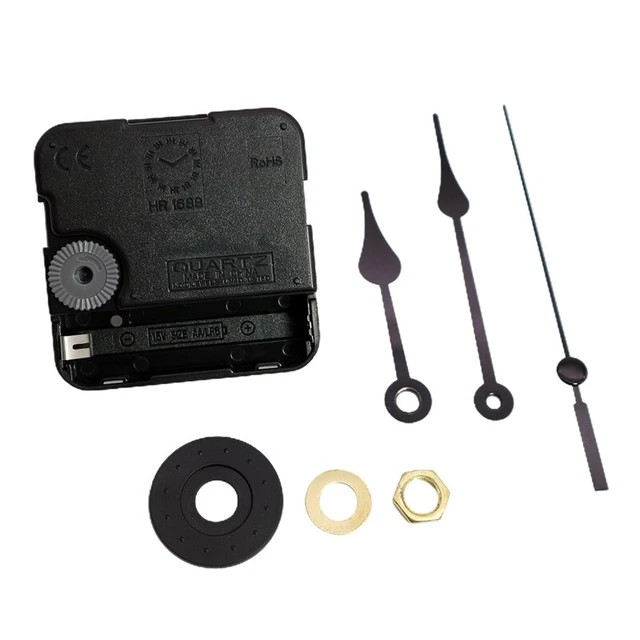 CLOCK REPLACEMENT MOVEMENT Quartz DIY Wall Clock Movement Mechanism DIY ...