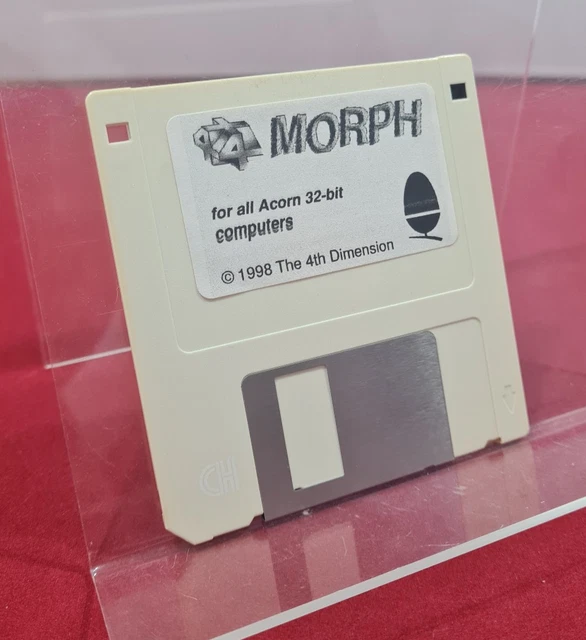 MORPH GAME ON 3.5" Acorn Risc OS Disc The Fourth Dimension 1998 $49.29 ...