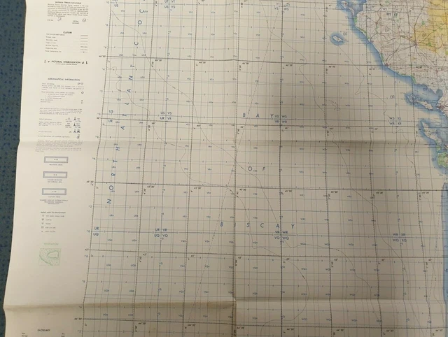 TACTICAL PILOTAGE CHART TPC F-1BG France Large Map 1:500000 £6.95 ...