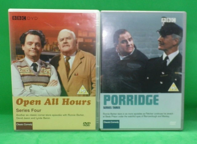 7 X DVDS Ultimate Ronnie Barker DVD collection porridge Open all Hours ...