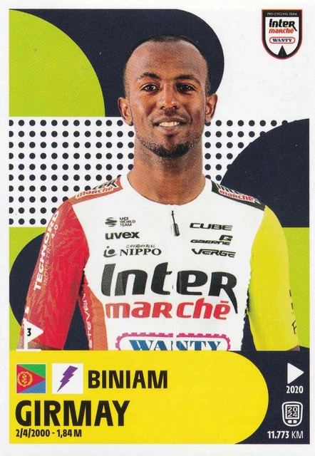 PANINI, TOUR DE France 2025: Biniam Girmay (Intermarché Wanty) Figure 142 £2.08 - PicClick UK