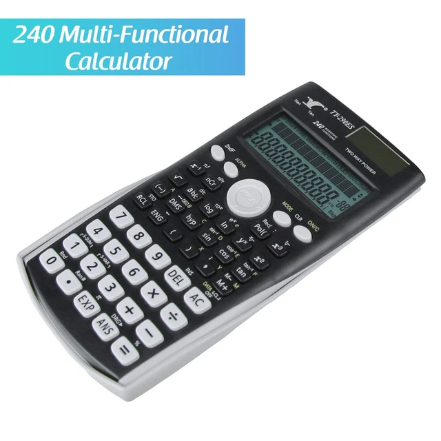 SCIENTIFIC CALCULATORS MATH Calculator With 240 Multi-Functional ...