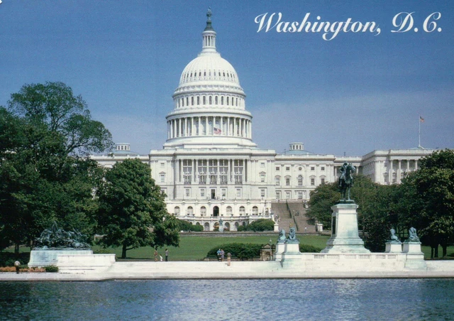 BEAUTIFUL VIEW OF the United States Capitol Building in Washington DC ...