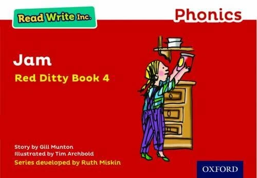 READ WRITE INC. Phonics: Red Ditty Book 4 Jam par Munton, Gill Book The ...