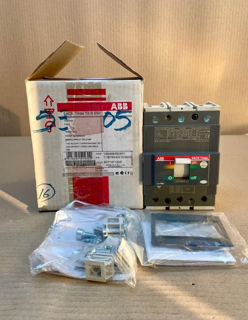ABB SACE TMAX XT3S250 Disjoncteur 3 Pole 63 Amp 1SDA053505R1 #NEW -2 EUR 288,31 - PicClick FR