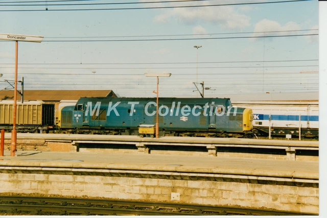RAIL PHOTO CLASS 37 37191 @ Doncaster 12/7/91 down Russell Coal ...