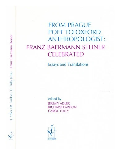 ADLER, JEREMY D. FARDON, RICHARD. TULLY, CAROL LISA De Poète De Prague ...