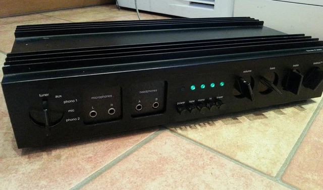 VINTAGE SONAB P4000 Amplifier. Made in Sweden £65.00 - PicClick UK