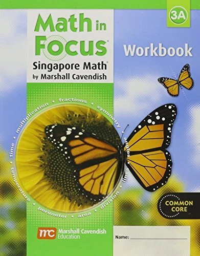 MATH IN FOCUS: The Singapore Approach Student Workbook, Book 3A $4.78 ...
