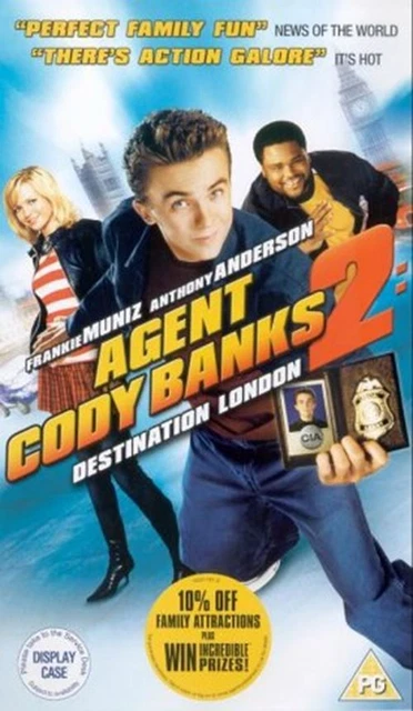AGENT CODY BANKS 2 - Destination London [VHS] [VHS Tape] £27.99 ...