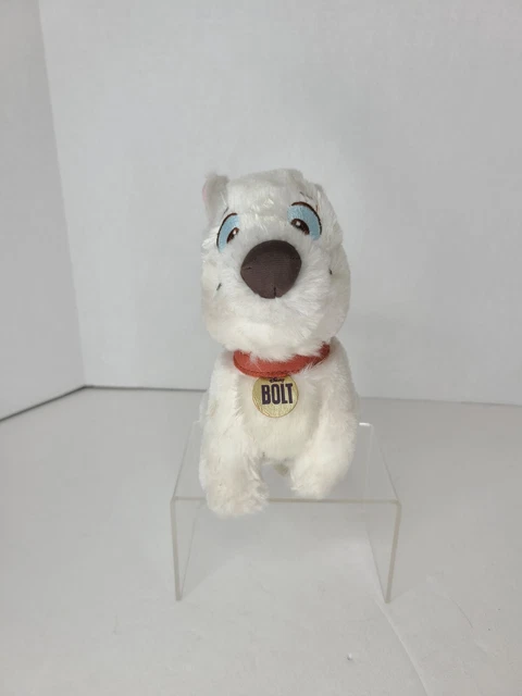 DISNEY STORE BOLT Puppy Dog Plush Stuffed Animal Lighting Bolt 7" £23. ...