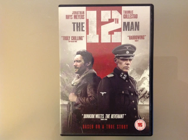THE 12TH MAN Dvd - Jonathan Rhys Meyers / Thomas Gullestad - Very Good ...