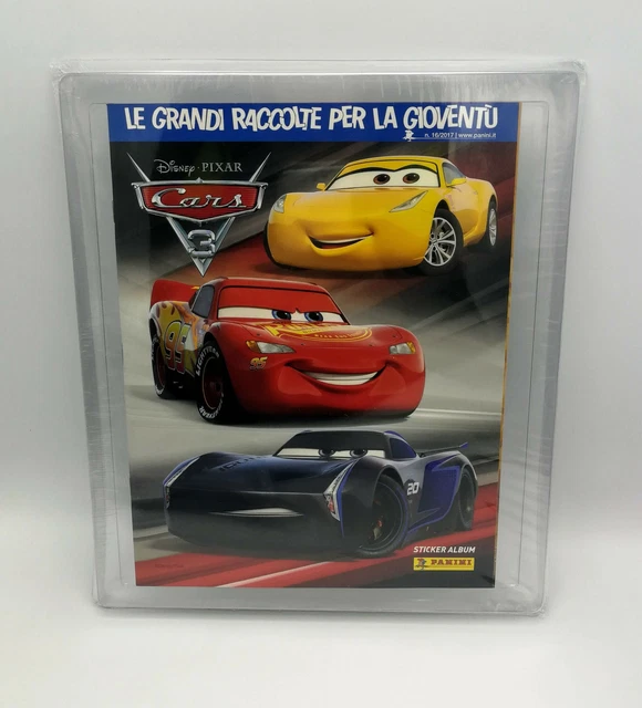CARS 3 PIXAR Disney Album Vide + Set Complet Fermé panini EUR 38,49 ...