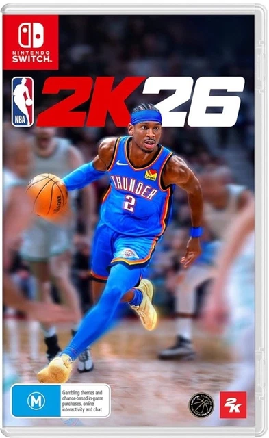 NBA 2K26 NINTENDO Switch Game 2026 Basketball hoops Super Jersey Mario ...