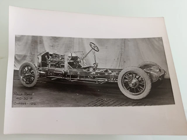 ORIGINAL VINTAGE Rolls Royce CHASSIS FACTORY Foto EUR 29,00 - PicClick DE