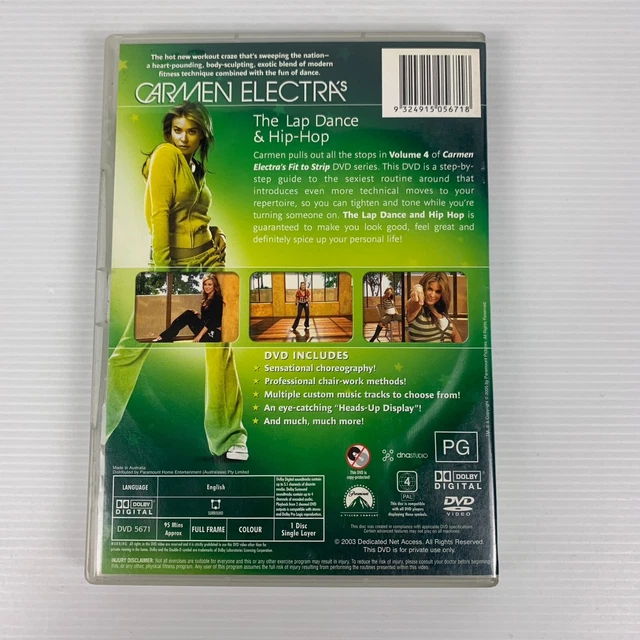 CARMEN ELECTRA - Fit To Strip : Vol 4 The Lap Dance and Hip Hop (DVD ...