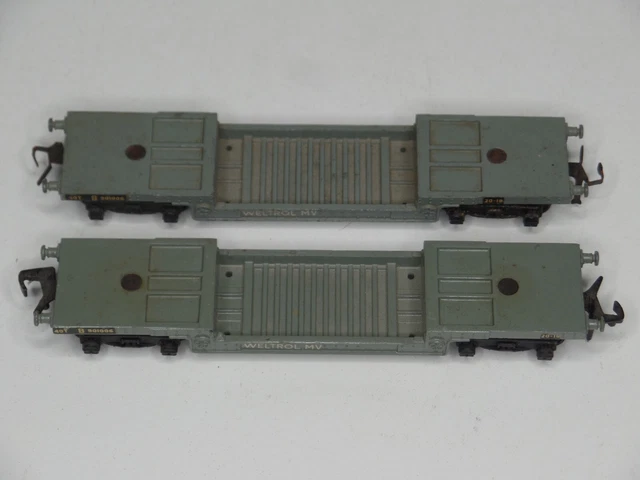 HORNBY RAILWAY OO Scale Gauge Weltrol MV 901006 Dublo Bogie Well Wagon ...