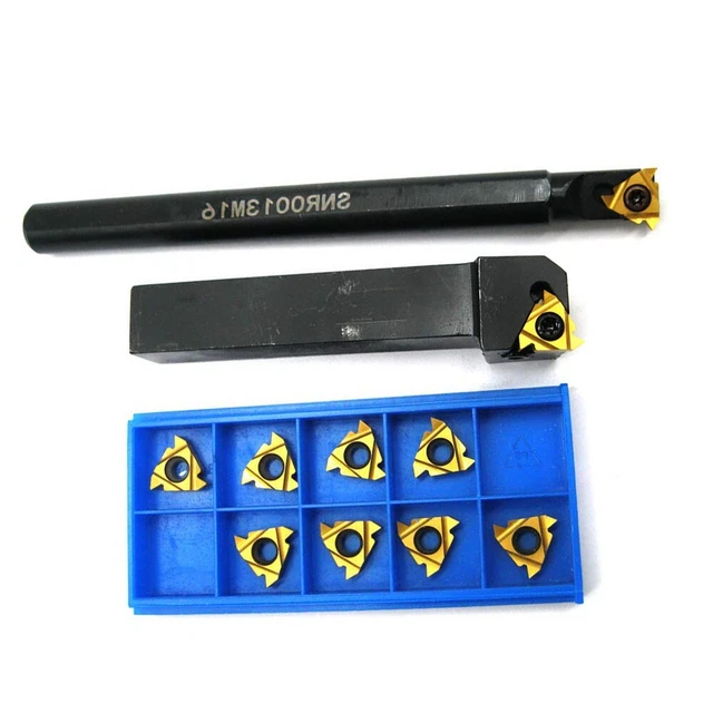 SYST ME OUTIL DE tournage efficace 12 pi ces 16ER AG60 + 16IR AG60 inserts en EUR 46,30 ...