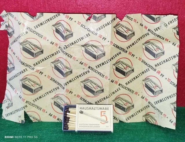 WK2 WW2 GERMAN Luftwaffe Fallschirmjager Match box fiammiferi Tedeschi Sicily-43 EUR 24,99 ...