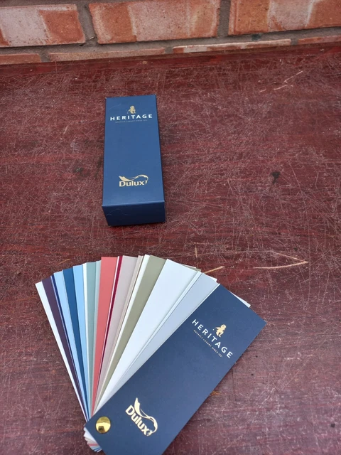 DULUX HERITAGE COLOUR Palette / Fan Deck / Colour Reference / Swatch ...