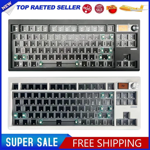 GMK87 MECHANICAL KEYBOARD Kit Silent Keyboard Hotswap for ESports ...