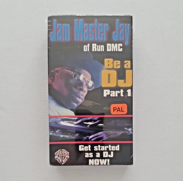 JAM MASTER J of Run DMC: Be A DJ Part 1 - PAL VHS - Warner Bros. Music ...