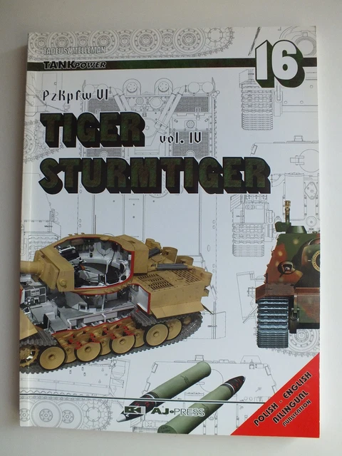 PZKPFW VI TIGER Vol. 4; Sturmtiger (Tank Power 16) £30.00 - PicClick UK