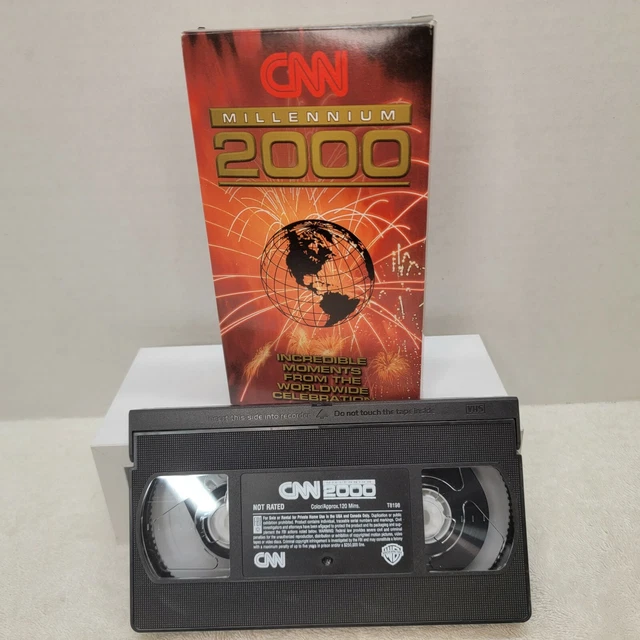 CNN MILLENNIUM 2000 VHS tape - Warner Home Video - 120mins. £4.56 ...