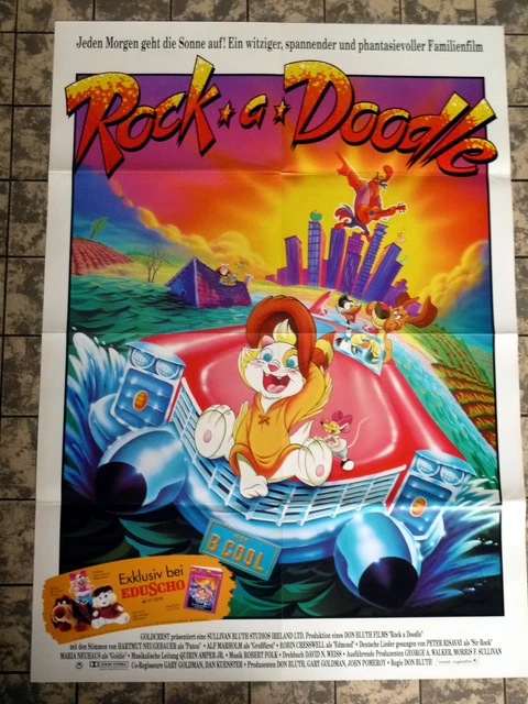 ROCK A DOODLE * A1-Filmposter - German 1-Sheet 1991 EUR 7,99 - PicClick DE