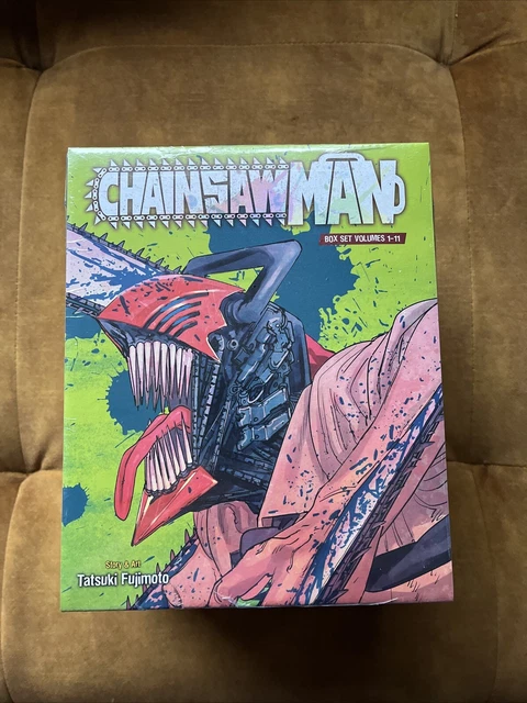 CHAINSAW MAN MANGA Box Set: Volumes 1-11 Paperback By Tatsuki Fujimoto £44.00 - PicClick UK
