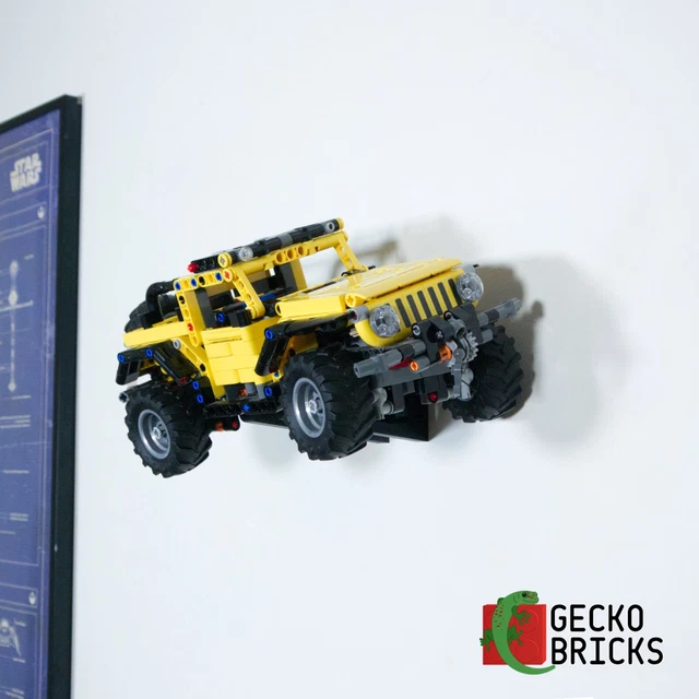 WALL MOUNT FOR LEGO 42122 Jeep Wrangler Technic Gecko Bricks £14.00 ...
