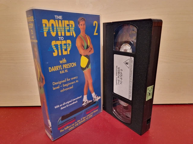 THE POWER TO Step 2 with Darryl Preston - Exercise - PAL VHS Video Tape ...