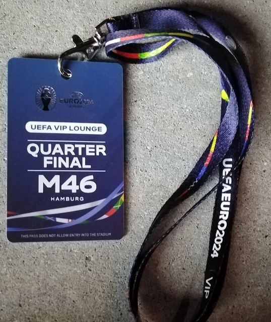 BIGLIETTO VIP LOUNGE UEFA EURO 2024 5.7.2024 Portogallo - Francia ...