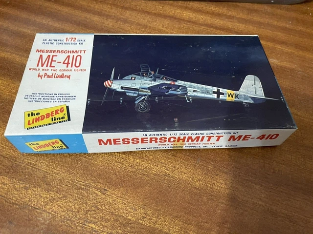 KIT MODÈLE MESSERSCHMITT ME-410 échelle 1/72 échelle n°440-50 - en ...