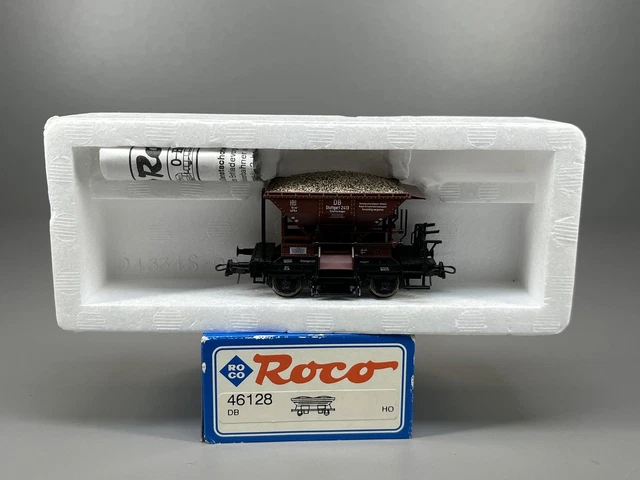 H0 ROCO SCHOTTERWAGEN DB NEM AC 46128 OVP / 4 V 101 EUR 19,10 - PicClick DE