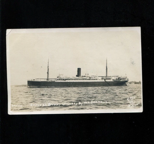 WW1 BRITISH Ship SS Appam captured by the Germans RP Postcard £5.40 ...
