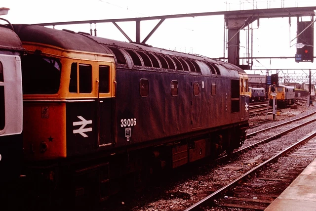 BRITISH RAIL BR Diesel Electric 33006 Loco Slide 1307 £2.00 - PicClick UK