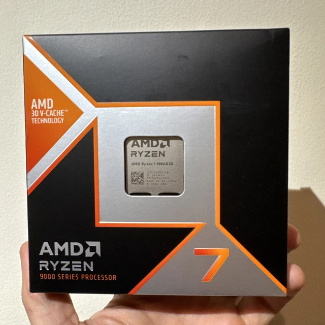 AMD RYZEN 7 9800X3D New 2024 Gaming CPU (AM5) 🚚 Fast Dispatch UK 🇬🇧 £ ...