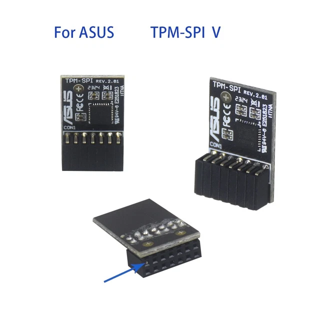 TPM2.0 MODULE SPI 14Pin Encryption Security Module w/SLB 9670 For Motherboards £14.02 - PicClick UK