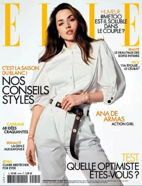 MAGAZINE ELLE DE mai 2025 - ANA DE ARMAS (NEUF) EUR 19,99 - PicClick FR
