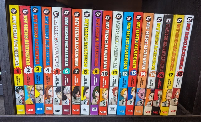 MY HERO ACADEMIA MHA English Manga Volume 1 - 18 Set Lot Kohei ...