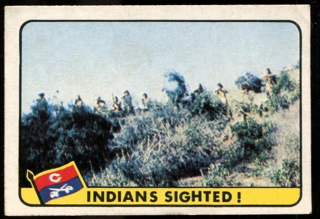 TRADE CARD, A&BC Chewing Gum, THE LEGEND OF CUSTER, 1968, Indians ...