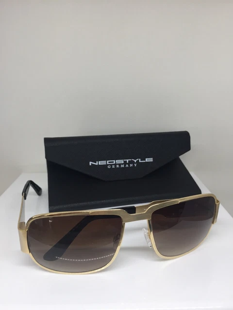 AUTHENTIC NEOSTYLE NAUTIC ELVIS PRESLEY SUNGLASS C. GOLD w/ BROWN GRADIENT 58mm $460.54 ...