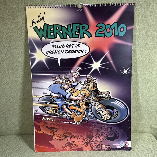 WERNER KALENDER 2010 Heye Brösel EUR 14,99 - PicClick DE