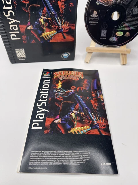 SKELETON WARRIORS (PLAYSTATION / PS1) Long Box Complete - Tested $44.99 ...