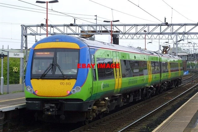 PHOTO (2) Class 170 170513 At Stafford On 06/05/02 £1.60 - PicClick UK